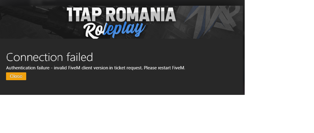 FiverM problem - FiveM Client Support - Cfx.re Community